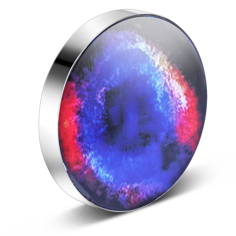 Holographic Spinning Galaxies Fidget Spinner Resin Dome Optical ...