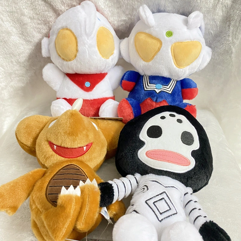 Ultraman / Monster Plush Doll Small Stuffed Plushies Cute Pacify Rag ...