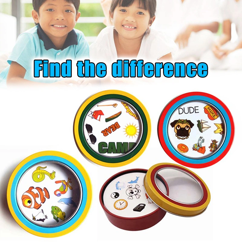 Board Games Find Point Spot Game Find It Cards For Children Family ...