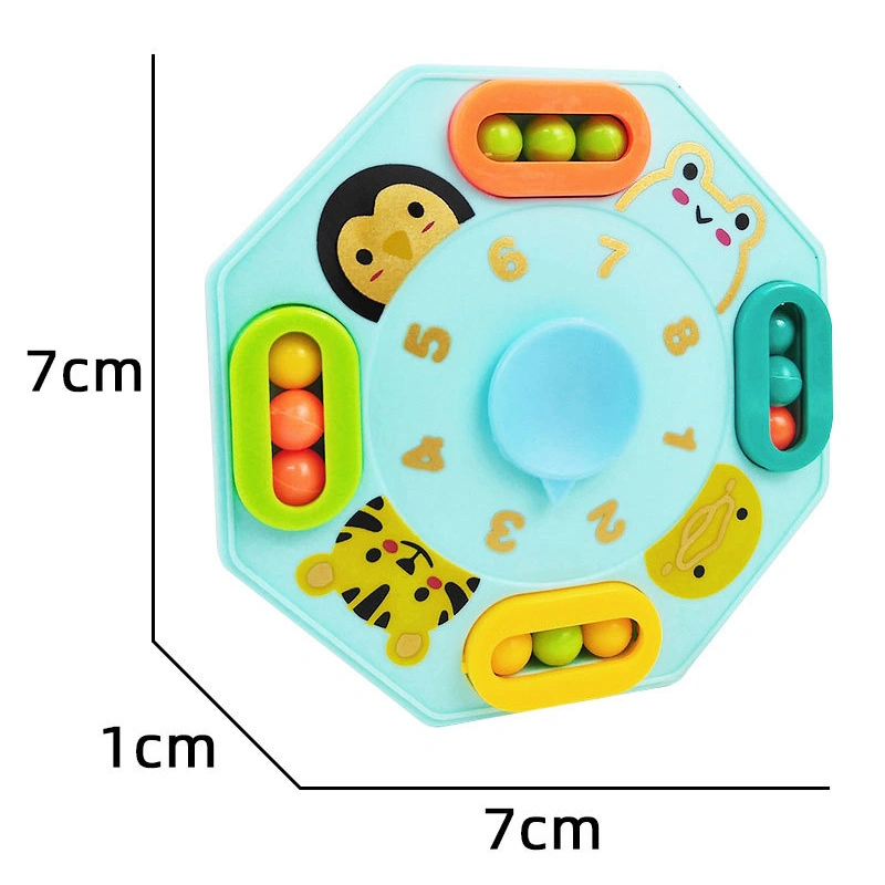 Rotating Beans Gyro Toy Fingertip Spinner Antistress Toys Brain Teasers ...