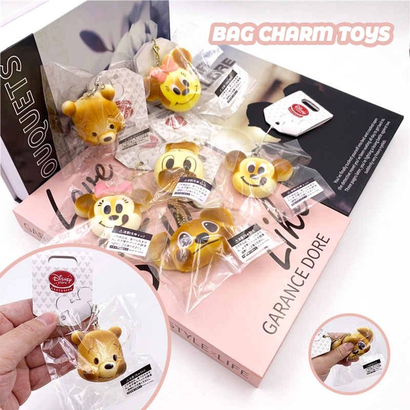 Soft Slow Rising Squeeze Toys Lovely Fidget Key Chain Strap Charms ...
