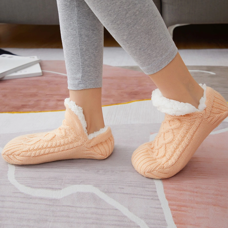 Women's Floor Socks Thick Winter Adult Bottom Dispensing Adult Warm ...