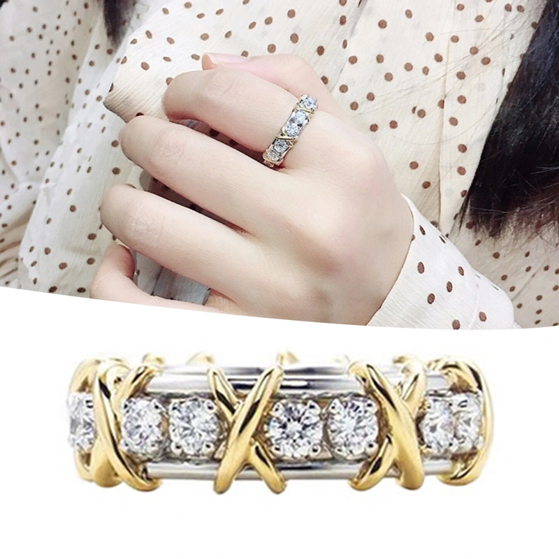 S925 Rings For Women Stackable Fashion Unusual Index-Middle Finger ...