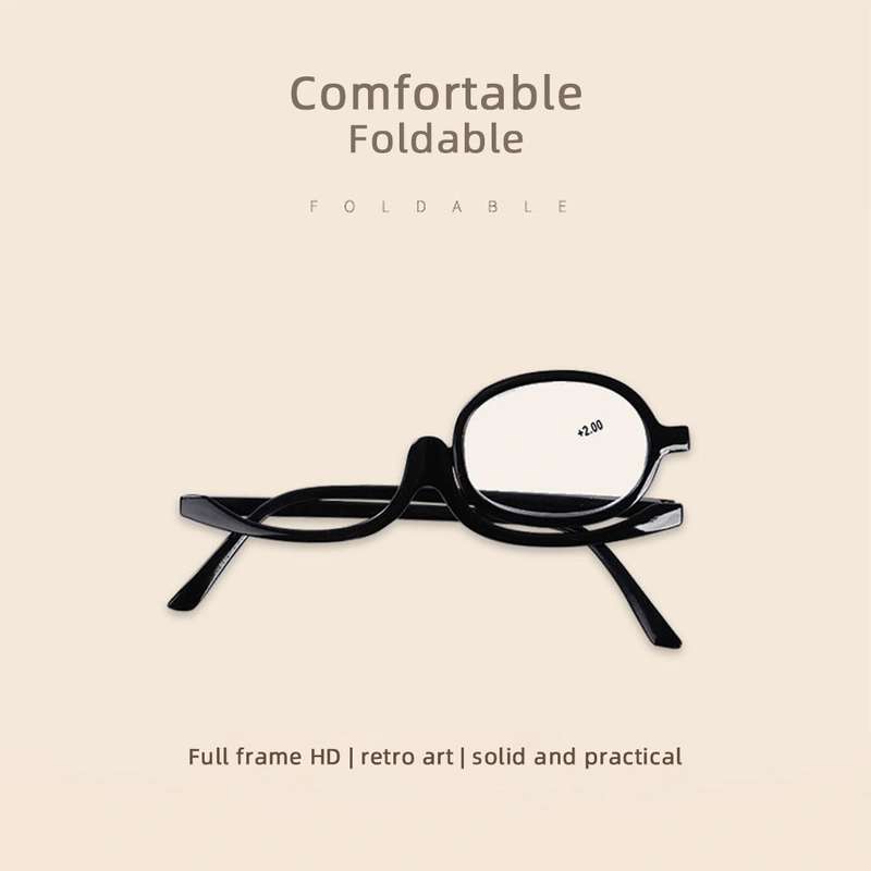 Clear Make Up Glasses Flip Down Magnifying Makeup Reading Glasses ...