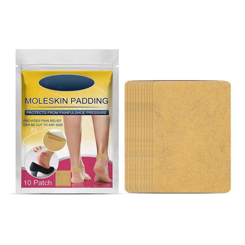 Anti-friction Foot Heel Patch Disposable Moleskin Padding Self-Adhesive ...