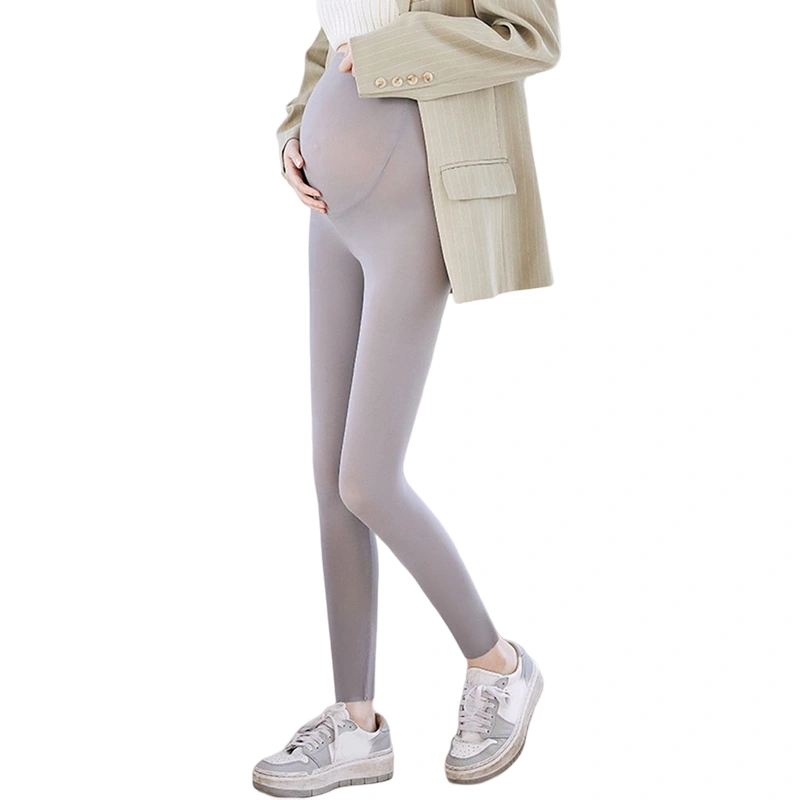 Pregnant Women Legging High Elasticity U Shaped Belly Support Pants For ...