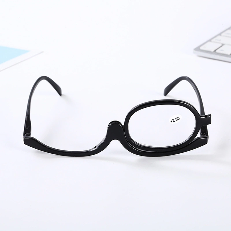 Clear Make Up Glasses Flip Down Magnifying Makeup Reading Glasses ...