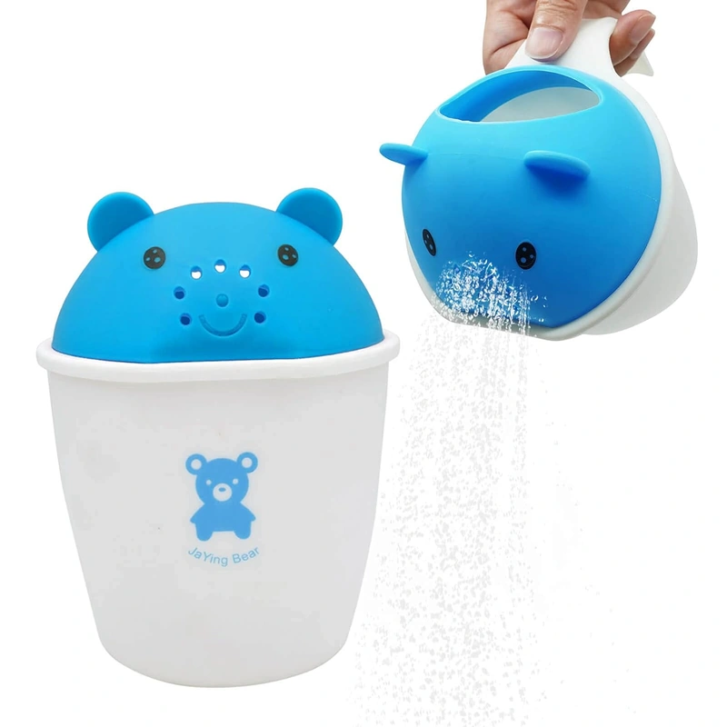 Guo Baby Bath Rinse Cup - Little Bear Cartoon Baby Shower Cups with ...