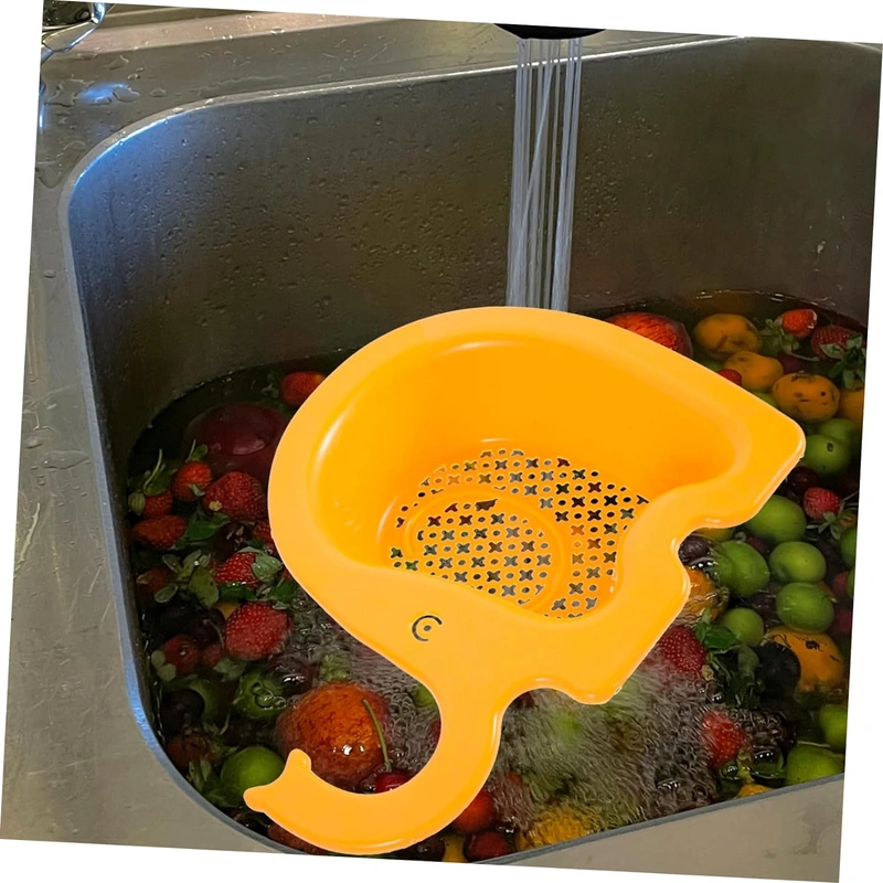 Guo 4PCS Strainer Basket Food Sink Food Collector Plastic Sink Strainer ...