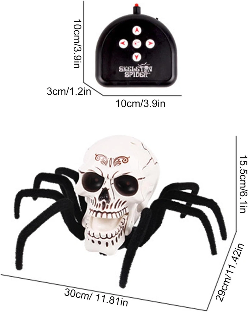 GUO Spider Bot, Remote Control Spider Realistic, Spider Robot, Prank ...