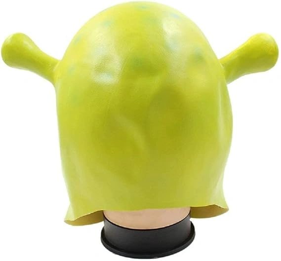 Guo Shrek Mask Costume Halloween Cosplay Adult Full Head Green Shrek ...