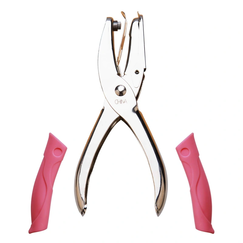 ZCtron 1mm Hole Punch Hole Puncher Paper Punch Punchers with Pink Grip ...