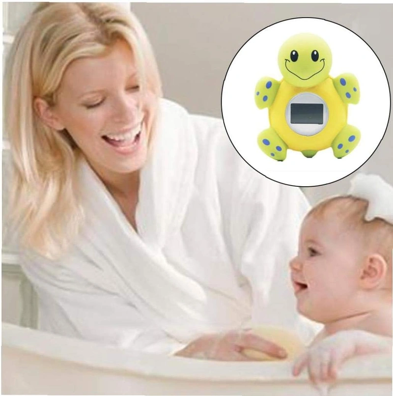 ZCtron Bath Thermometer Clock Baby Shower Digital Thermometer Bathtub ...