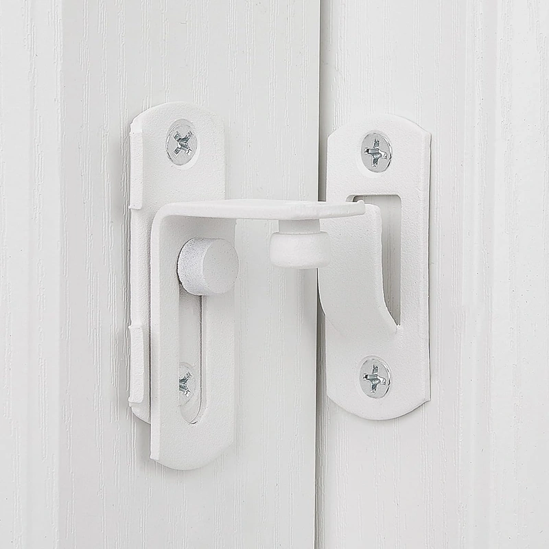 Guo 4 Packs 90 Degree Flip Barn Door Lock,Protect Privacy-Security Gate ...