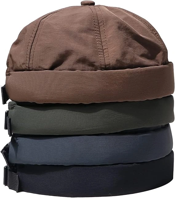 GUO Summer Cap Quick Dry Waterproof Brimless Cap Worker Sailor Cap ...