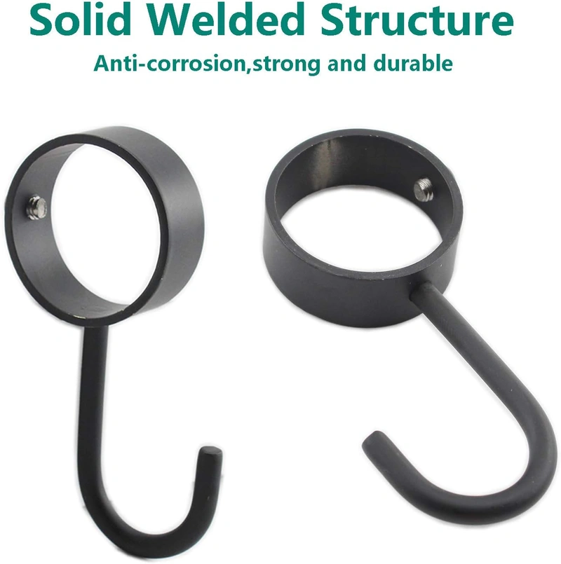 ZCtron Stainless Steel Closet Rod Hooks, Utility Hooks for Hanging Pots ...
