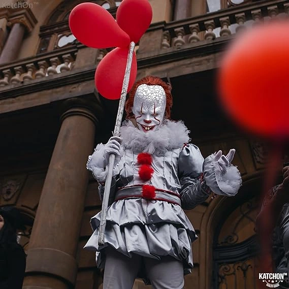 Guo Halloween Scary Clown Mask for Adults - Clown Scary Halloween Mask ...