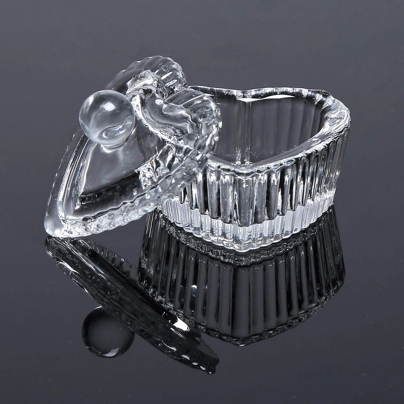 ZCtron Nail Dappen Dish with Lid,2 Pieces Mini Nail Art Acrylic Liquid ...