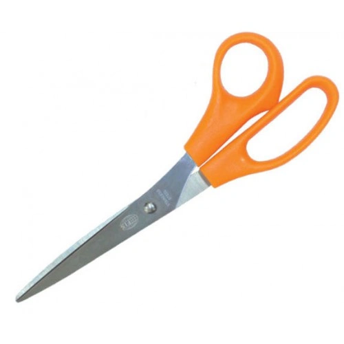 FIS FSSEKS-108 Office Scissor Orange Handle 8.25" | Wholesale | Tradeling