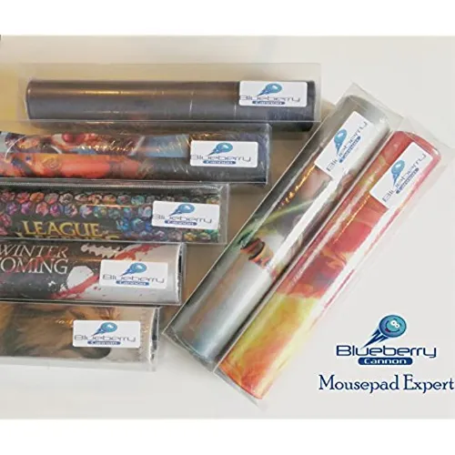 Blueberry Cannon Large Waterproof Transformers Cartoon Mouse Pad Red ...