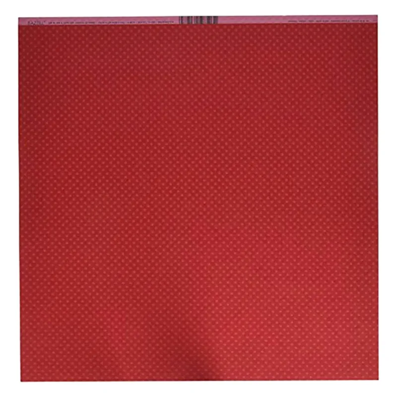 Bazzil Dotted Phoenix Cardstock Paper Red 12 x 12Inch, 25-Sheet ...