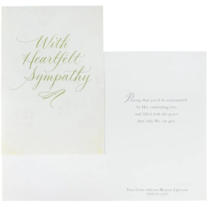 Dayspring Sympathy Inspirational Boxed Card Hymns Multicolour 4.5 x 6 ...