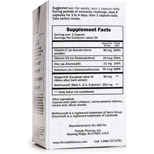 Rev Up Wellness Endurance Herbal Antioxidant Supplement 30 Capsules ...