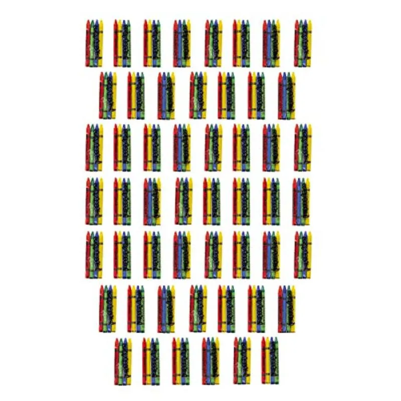 Craytastic! 208 Bulk Premium Crayons 52 Sets Of 4-Packs In Cello ...