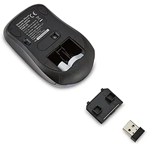 Amazon Basics Wireless Computer Mouse With Usb Nano Receiver Blue ‎3.97 ...