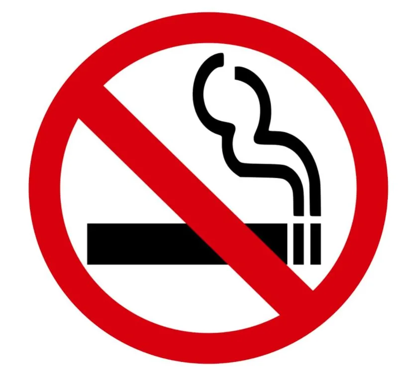 Prime- No Smoking Small Safety Self-adhesive Sticker - 50pcs/packet ...