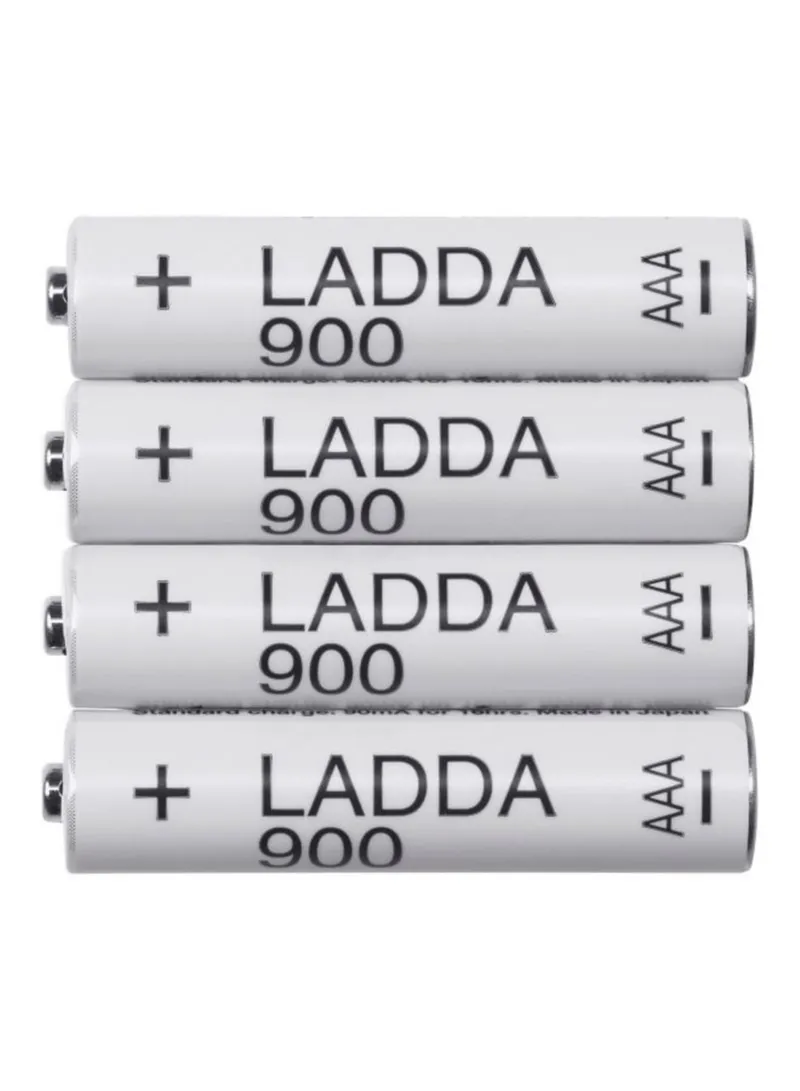 Ladda 4-Piece HR03 AAA 1.2V Rechargeable Battery | Wholesale | Tradeling