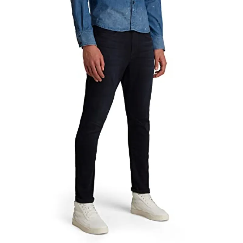 SZ Blue Dark Aged 8971-89 G-Star Raw Men's 3301 Straight Tapered Jeans ...