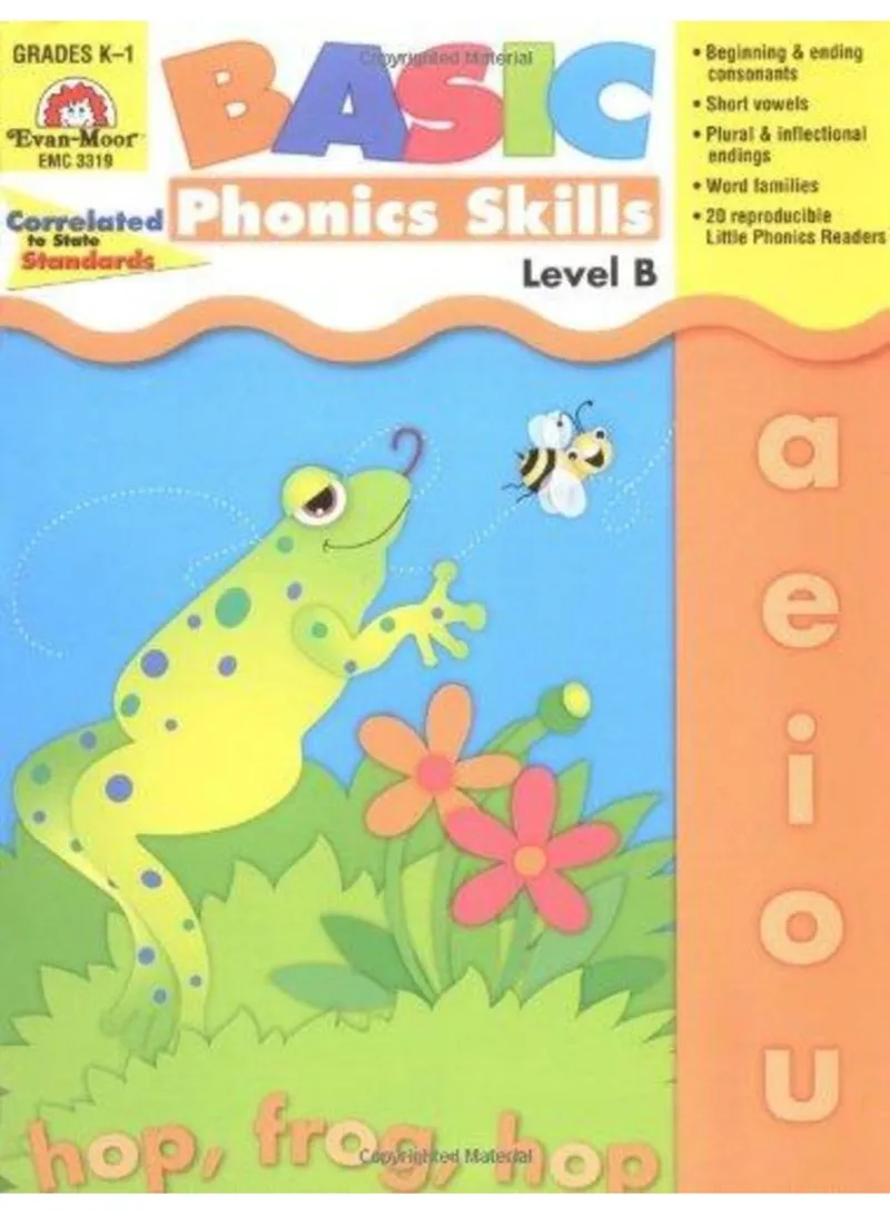 Basic Phonics Skills, Level B Kathleen Scraper | Wholesale | Tradeling