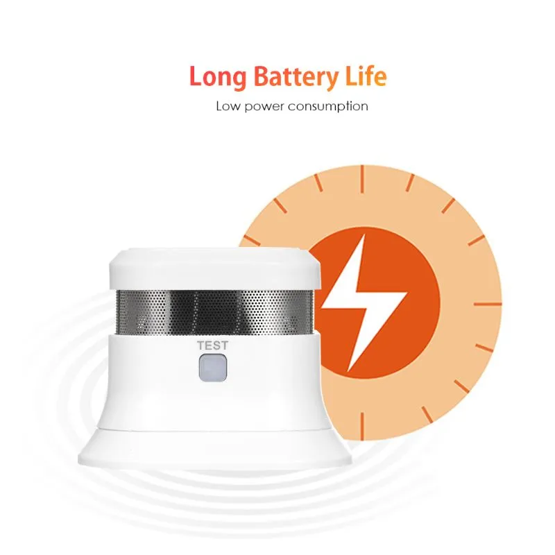 Meta Smoke Detector Alarm Portable Fire Alarms Photoelectric Sensor ...
