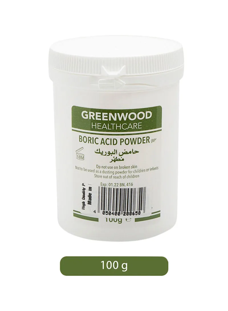 Greenwood Healthcare Boric Acid Powder 100g | Wholesale | Tradeling