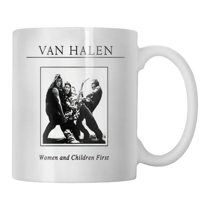 Voltx Design Van Halen and First to Ceramic Coffee Mug 330ml ...