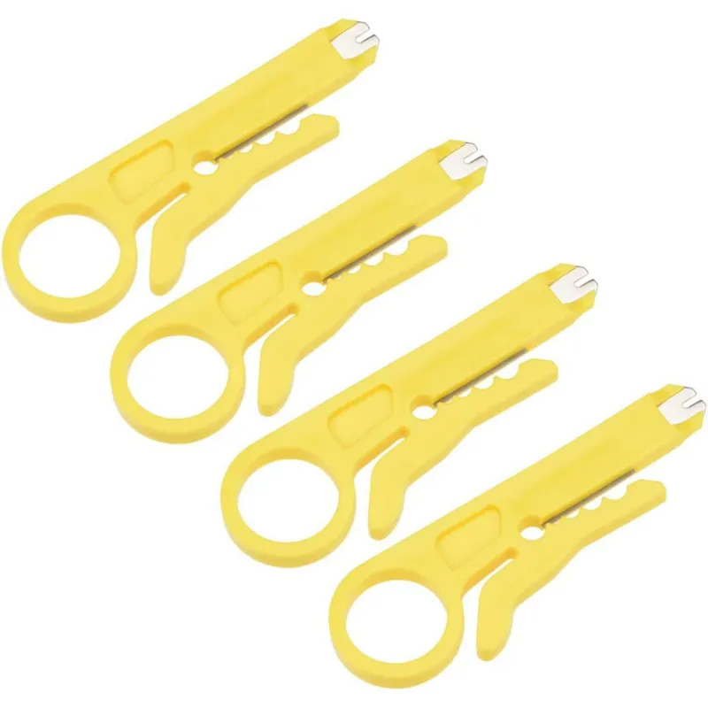 Sourcing Map Mini Wire Stripper Punch Down Cutter For Network Wire ...