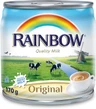 Buy Rainbow Evaporated Milk ORIGINAL 160 ml x 48 Online in UAE | Tradeling