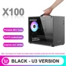 Buy PowerTrain X-GAMER X100 M-ATX Portable Computer Case ITX MATX Power ...
