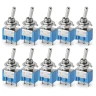 Buy 10PCS ON-OFF-ON / ON-ON Miniature Toggle Switches Mini MTS-102 103 ...